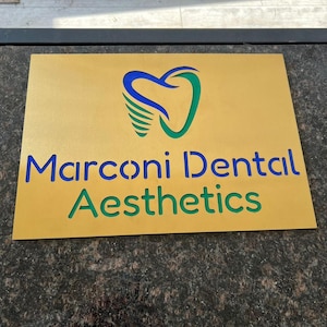 Dentist Sign, Custom Laser Cut, Sign for Business, Dental Clinic Sign ...
