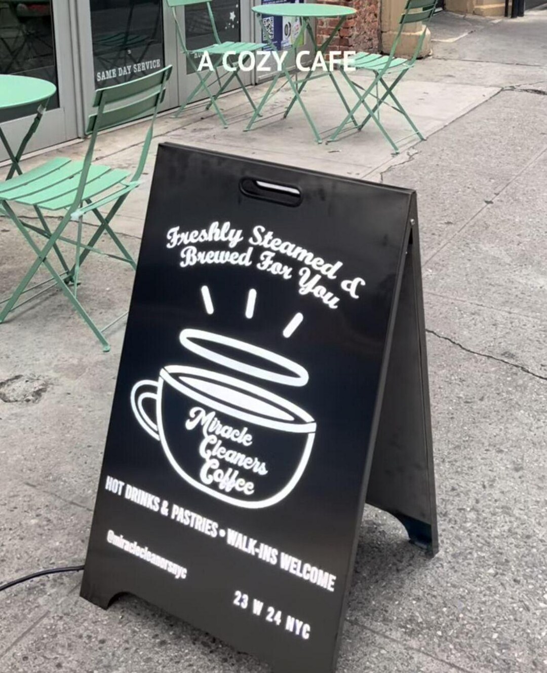 A-frame Sidewalk Sign, Custom Salon Sign, Beauty & Spa Business Sign ...