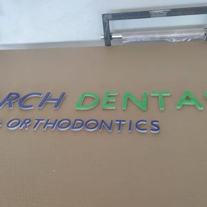 Dental Clinic Sign, Reception Signage, Business Sign, 3D Logo, Office ...