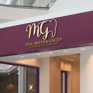 Dental Clinic Sign, Reception Signage, Business Sign, 3D Logo, Office ...