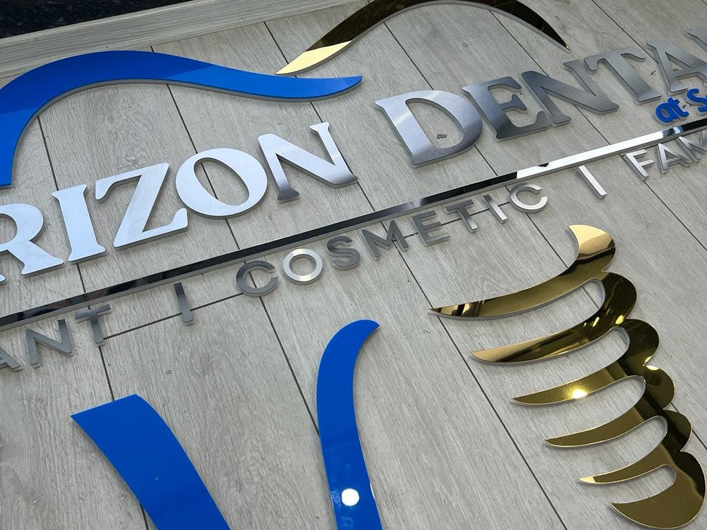 Dentist Sign, Custom Laser Cut, Sign for Business, Dental Clinic Sign ...