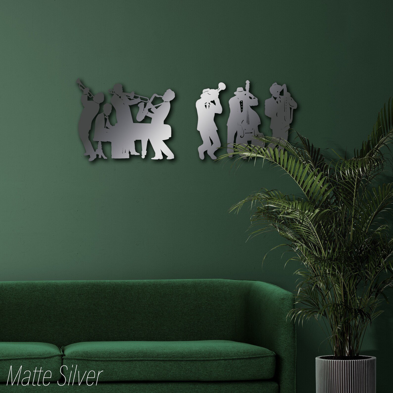 Musicians Metal Wall Art Set Of, Jazz Band Wall Art , Piano Metal Wall ...