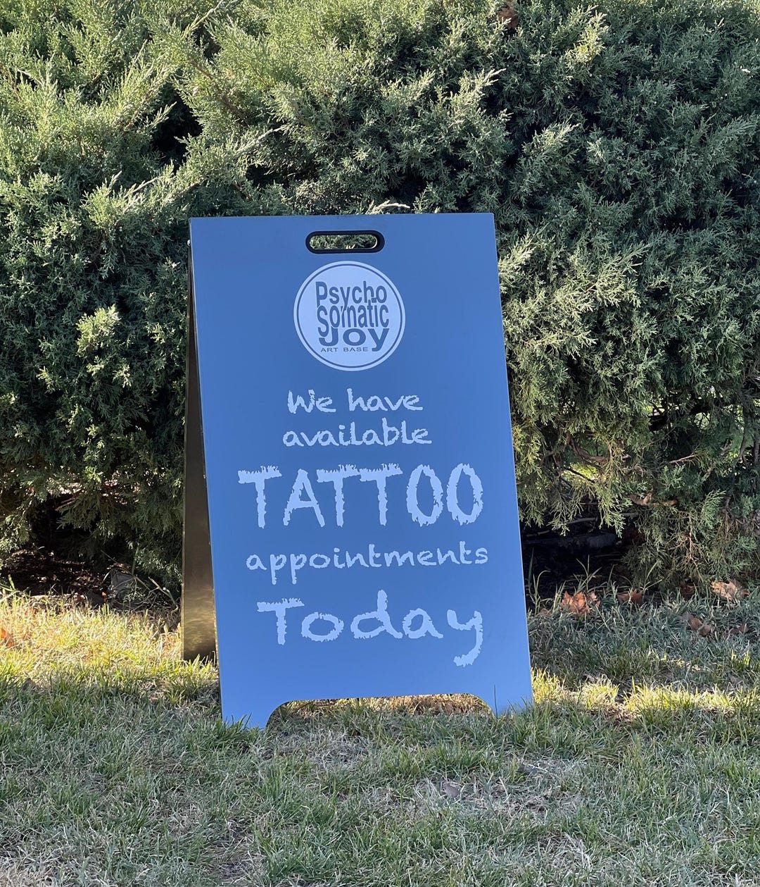 Metal A-frame Sign, Custom Business Sign, Modern Sidewalk Board for ...
