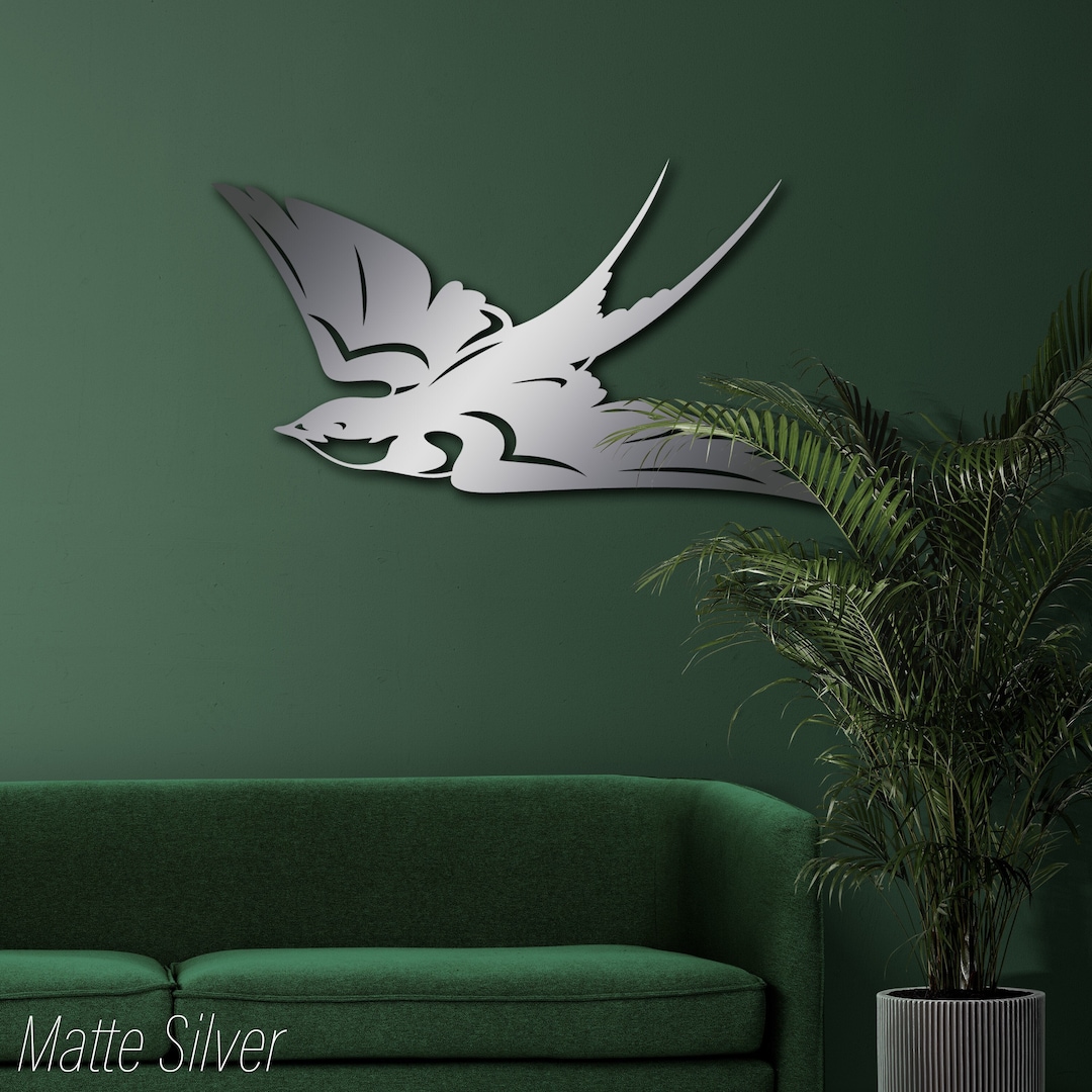 Metal Bird Wall Art, Metal Bird Home Decor, Wall Hangings, Gift for Her ...