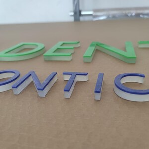 Dental Clinic Sign, Reception Signage, Business Sign, 3D Logo, Office ...