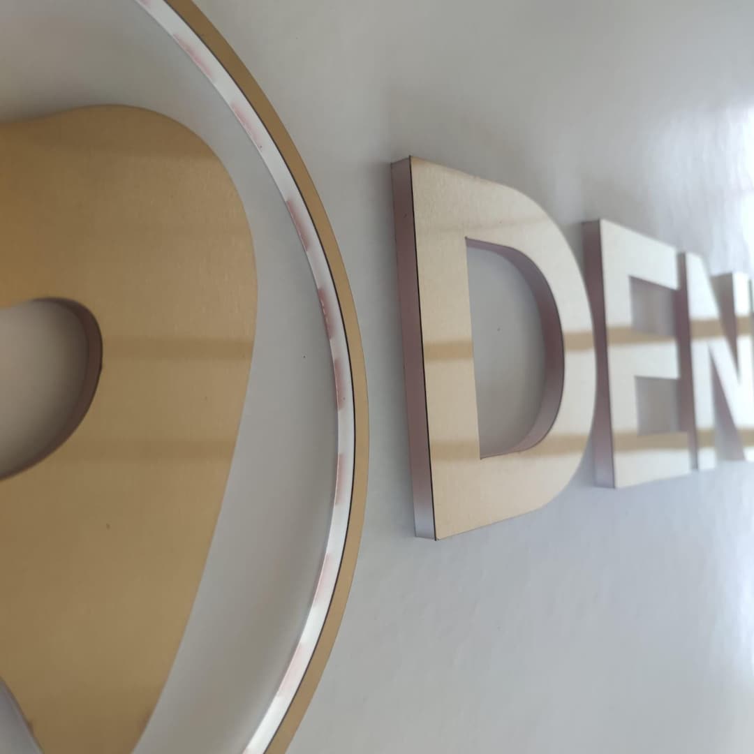 Dentist Sign, Custom Laser Cut, Sign for Business, Dental Clinic Sign ...