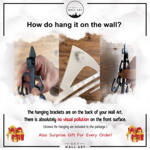 Beautiful Mosques Metal Wall Art, Mosque Figures Wall Decoration, Metal ...