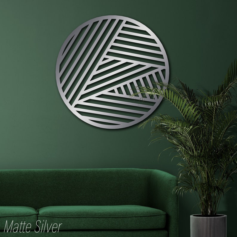 Symmetrical Metal Wall Art Spiral Wall Art Housewarming - Etsy