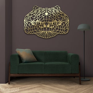 Geometric Metal Crocodile Head Wall Art, Crocodile Wall Art, Metal ...