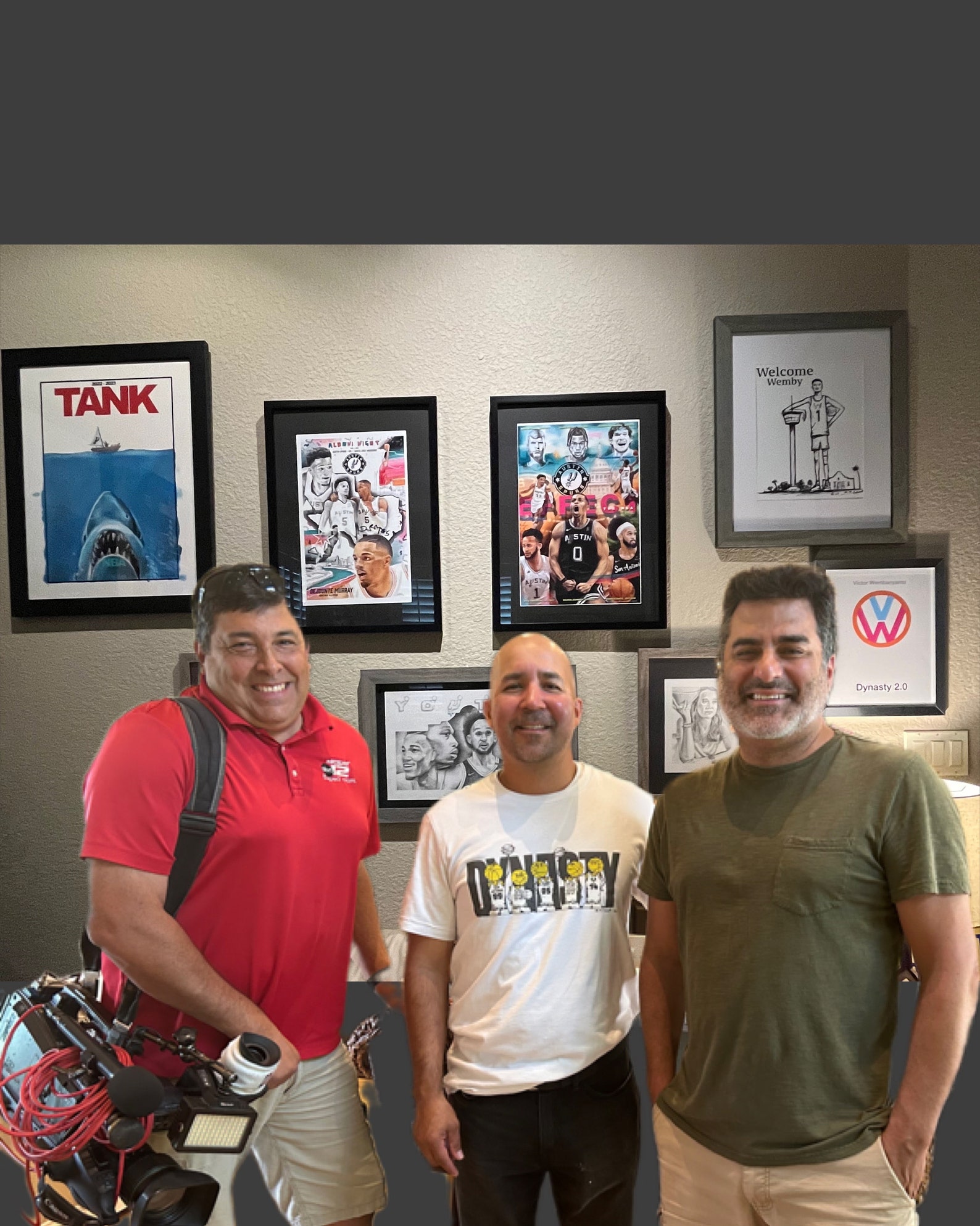 Welcome Wemby Poster; Signed by San Antonio Artist, Marty Leal ...