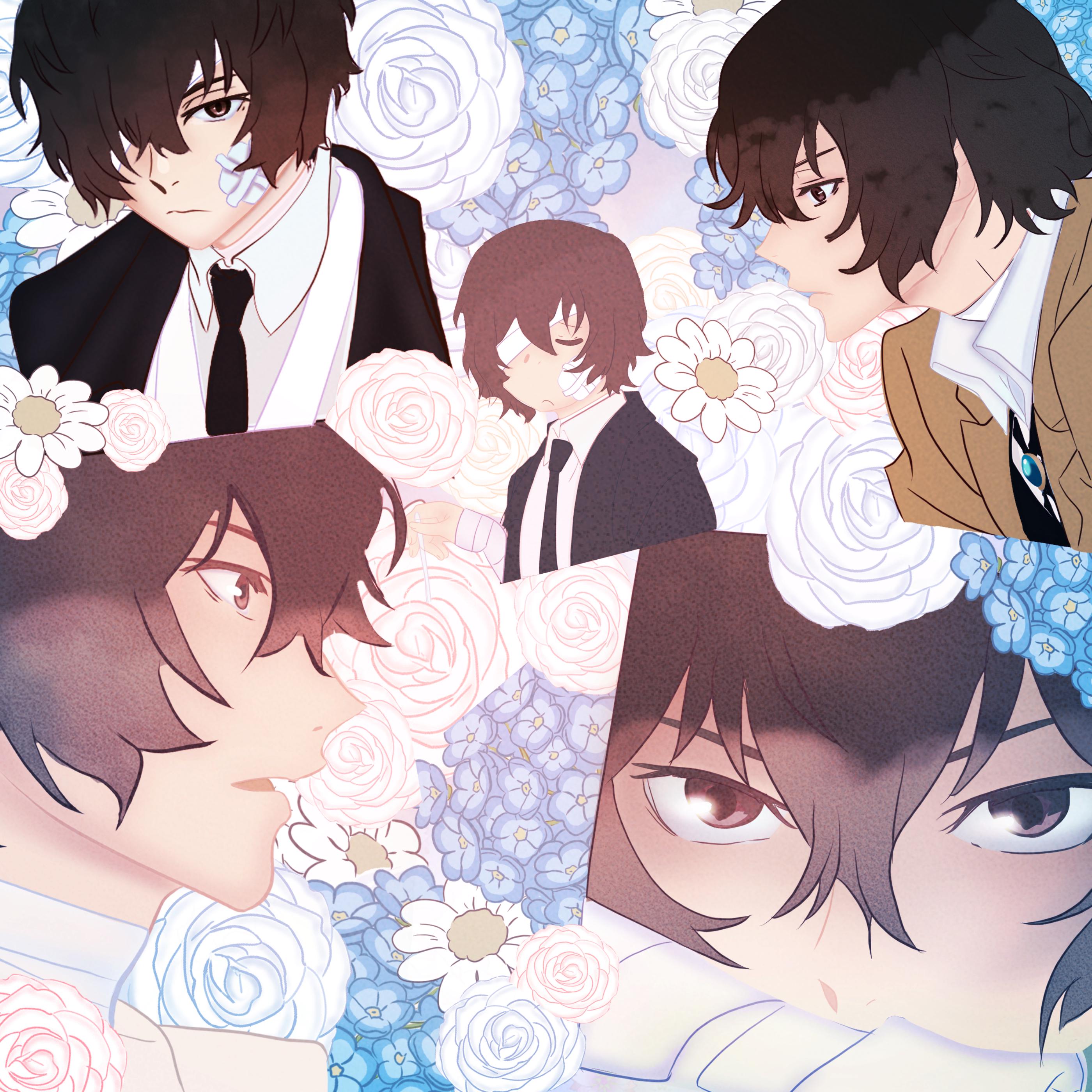 Osamu Dazai Print : Matte Watercolor - Etsy