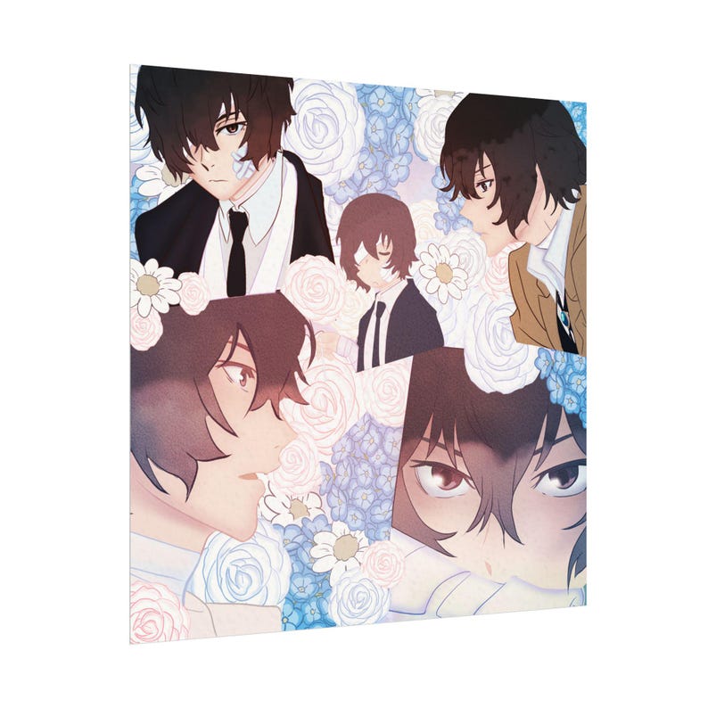 Osamu Dazai Print : Matte Watercolor - Etsy