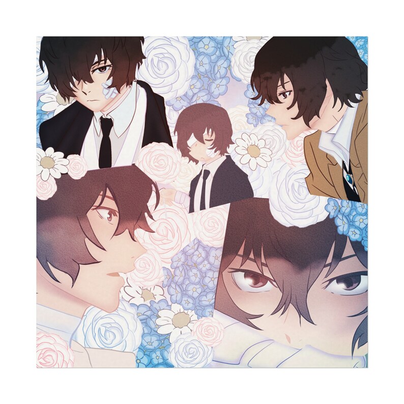 Osamu Dazai Print : Matte Watercolor - Etsy