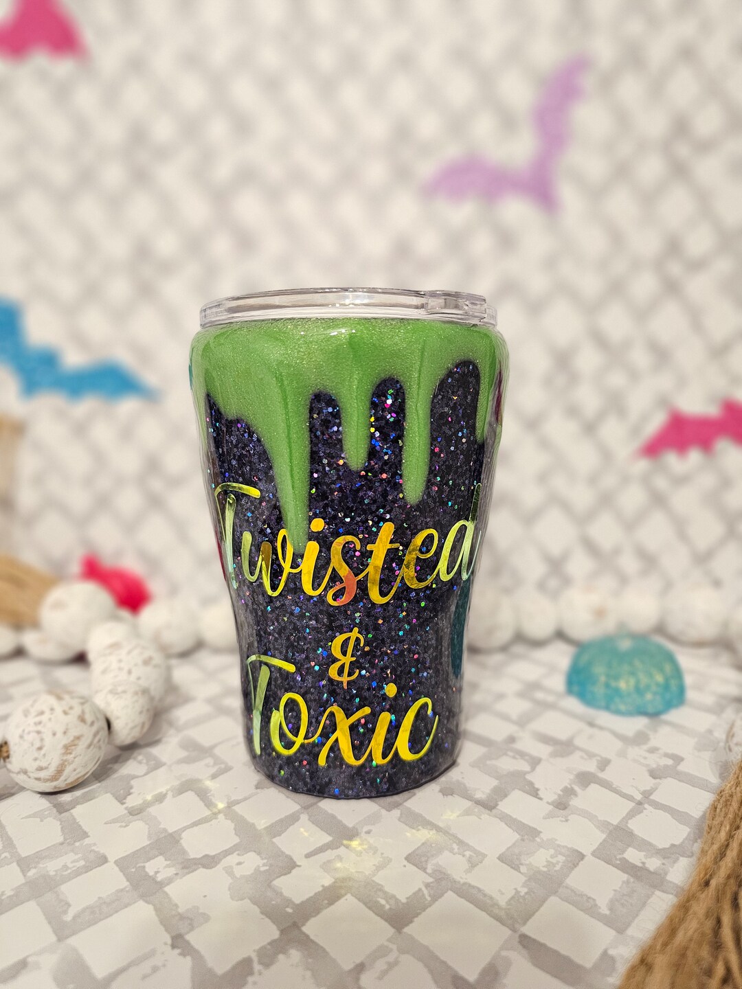 Twisted & Toxic Tumbler-rts - Etsy