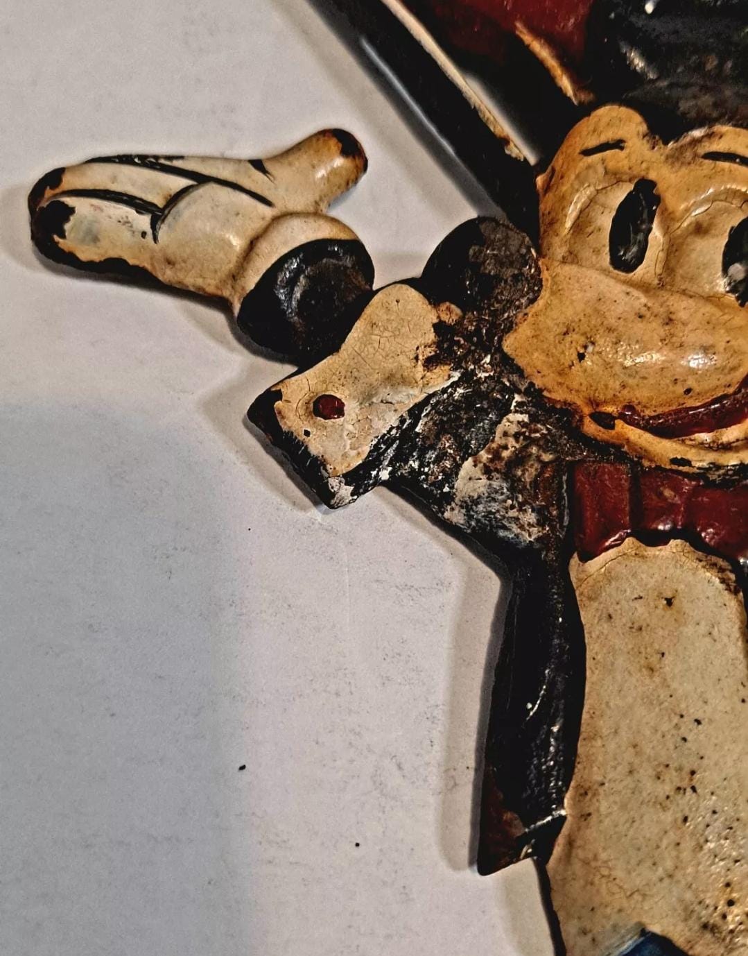 Mickey Mouse Cast Iron Hot Air Balloon Mirror Painted Room Decor ...