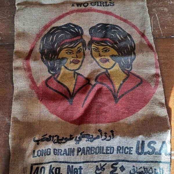 Burlap Grain Sack - Etsy