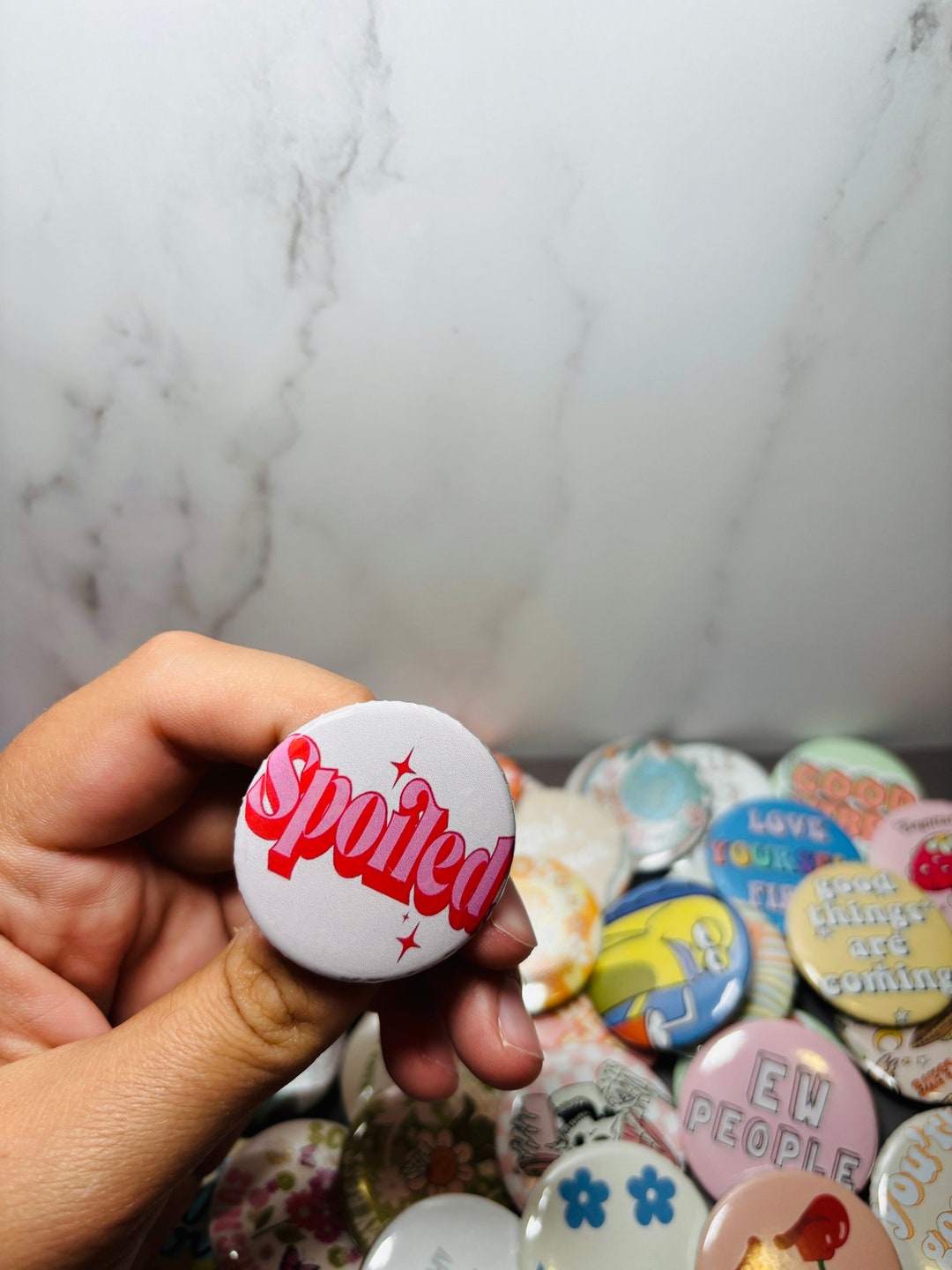 Cute & Funny Pinback Buttons, Statement Buttons, Word Statement Button ...