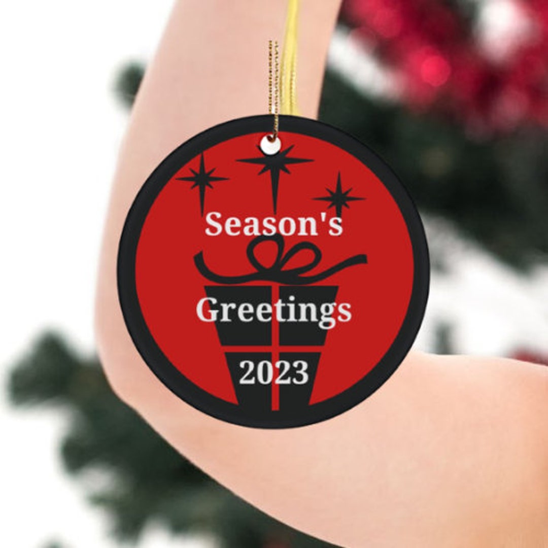 Christmas Countdown, 2023 Ornament, Our First Christmas, Yule Ornament ...