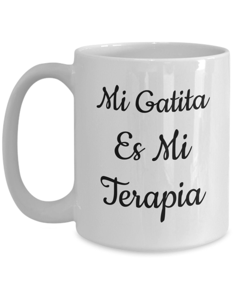 El Gato, Cute Cat Mug, El Gato Taza, Cat Dad Mug, Lucky Cat, Funny Cat ...
