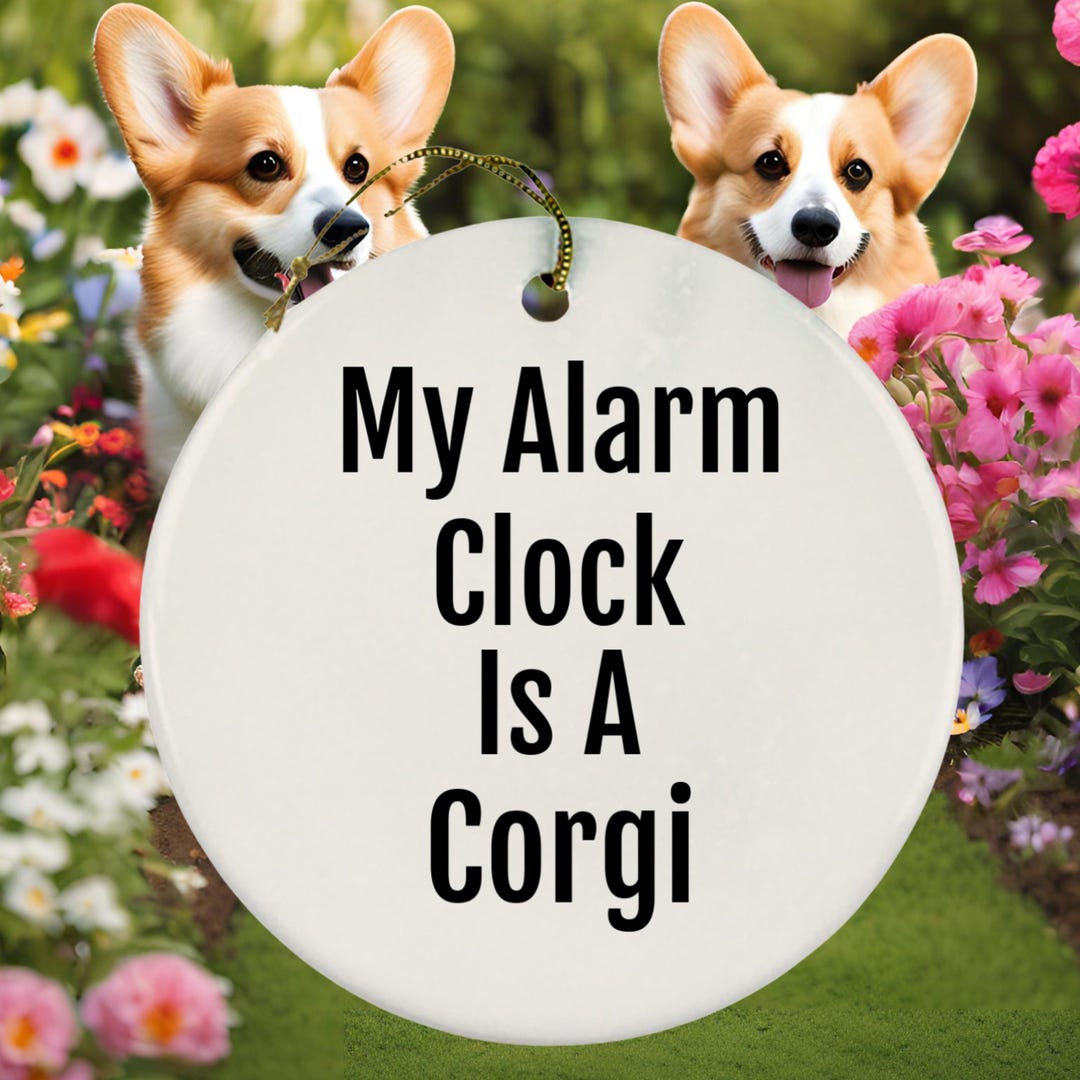 Corgi Gifts, Funny Ornament, Corgi Butt, Grandma Ornament, Corgi Gift ...