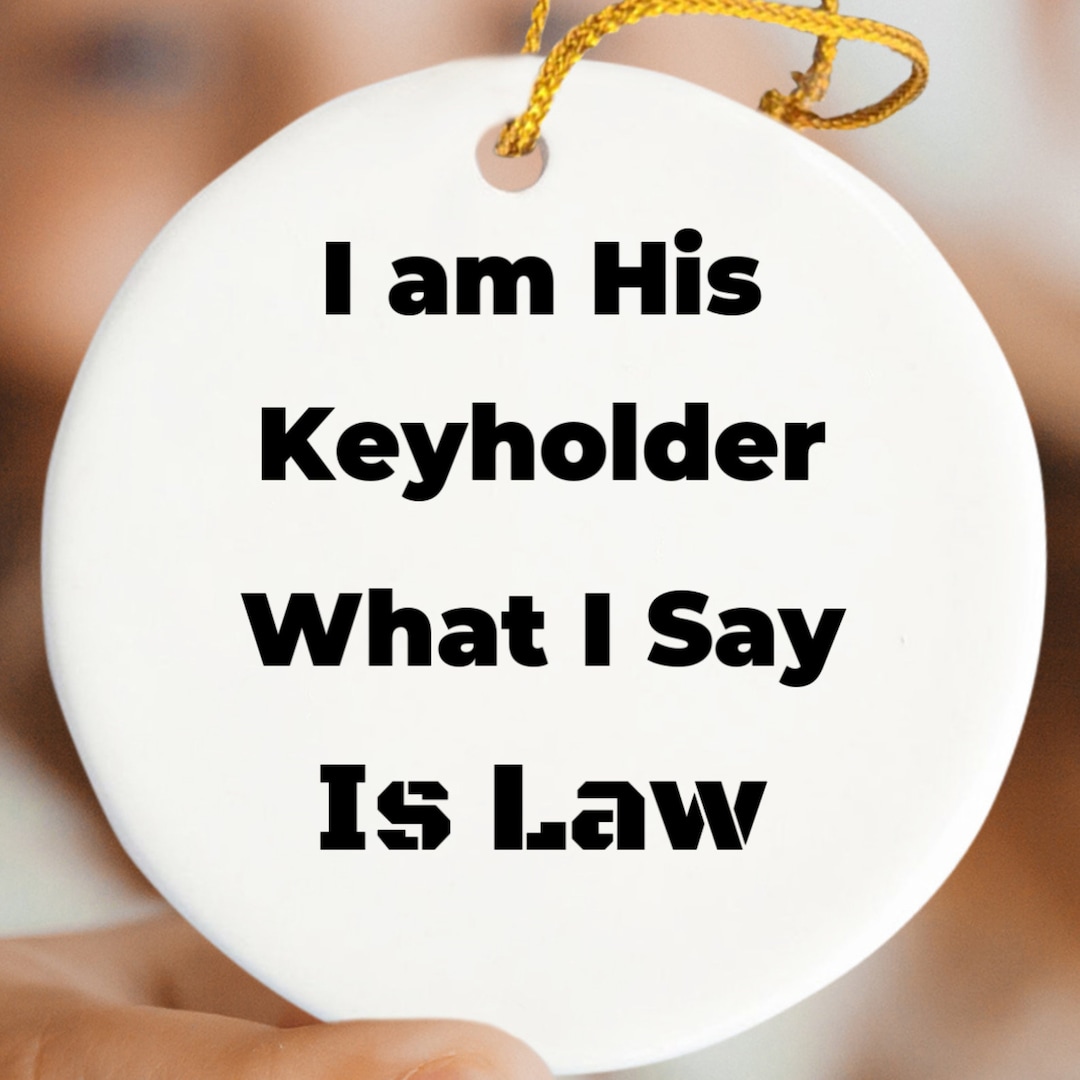 Male Chastity, Princess Ornament, Keyholder, Engagement Ornament ...