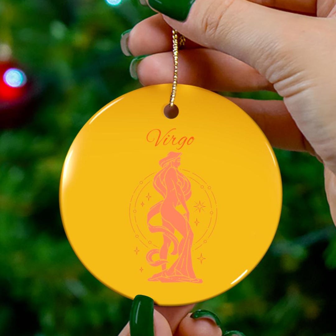 Virgo Birthday, Virgo Ornament, Zodiac Ornament, Virgo Gift for Women ...