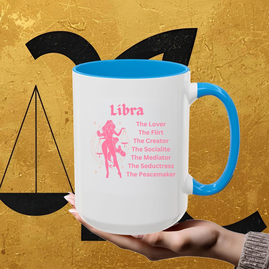 Libra Coffee Mug, Libra Birthday, the Libra, Libra Zodiac Gifts, Libra ...
