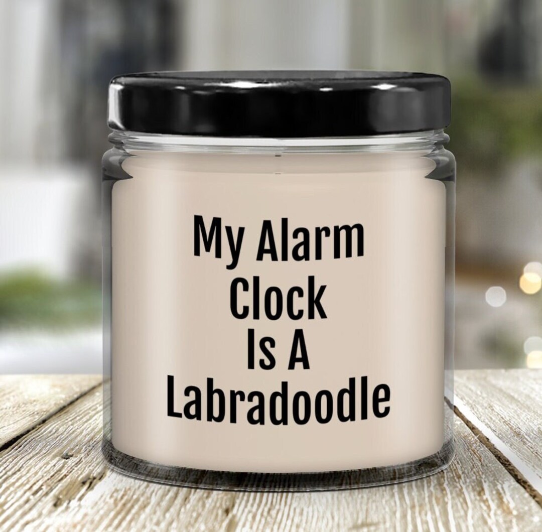 Labradoodle Candle, Labradoodle, Dog Candle, Labradoodle Gifts ...