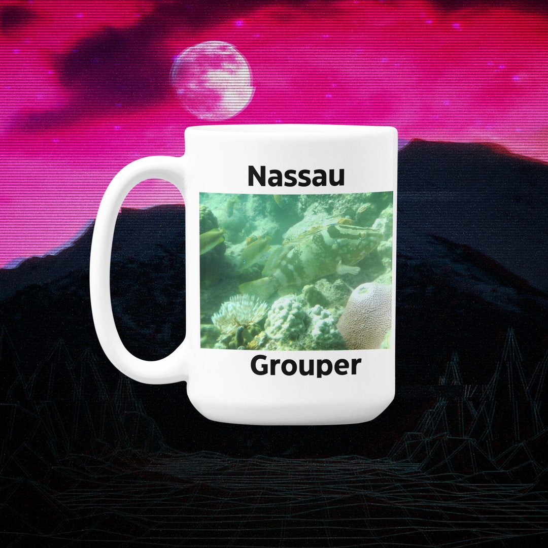Saltwater Grouper, Wildlife Photography, Sea Shell Gifts, Mr. Grouper ...