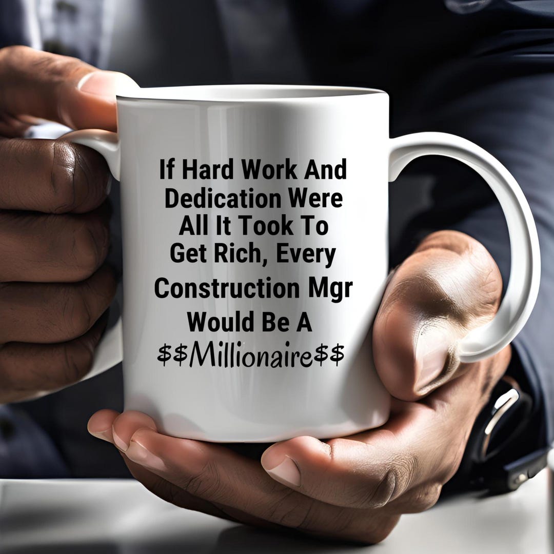 Construction Manager, Construction Superintendent, Construction Mug ...