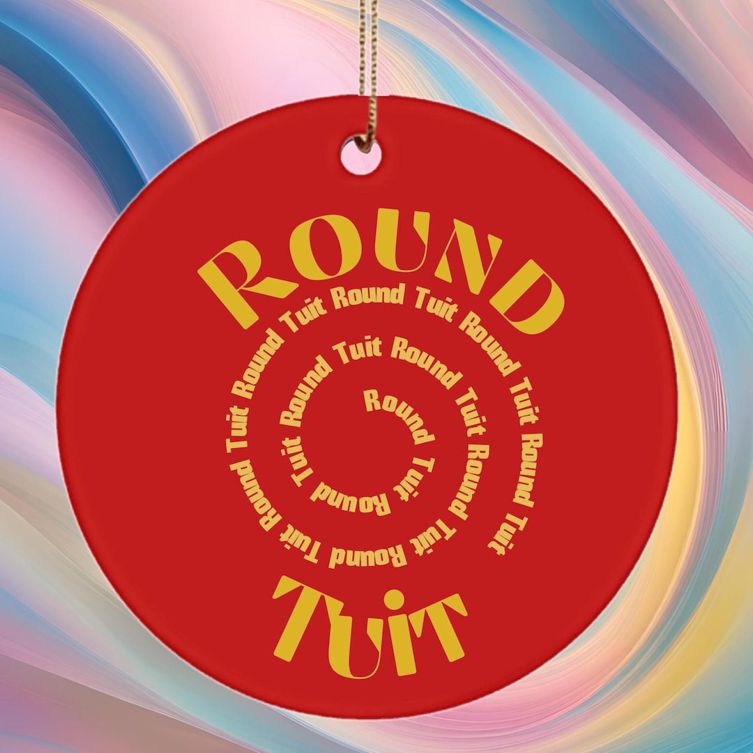 Round Tuit, Round Tuit Token, Procrastinate Ornament, Procrastination ...