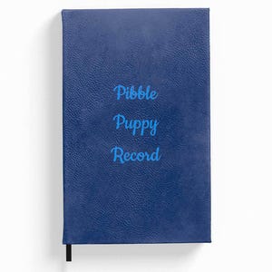 Pibble, Pitbull Journal, Dog Shot Record, Puppy Shot Record, My Pitbull ...