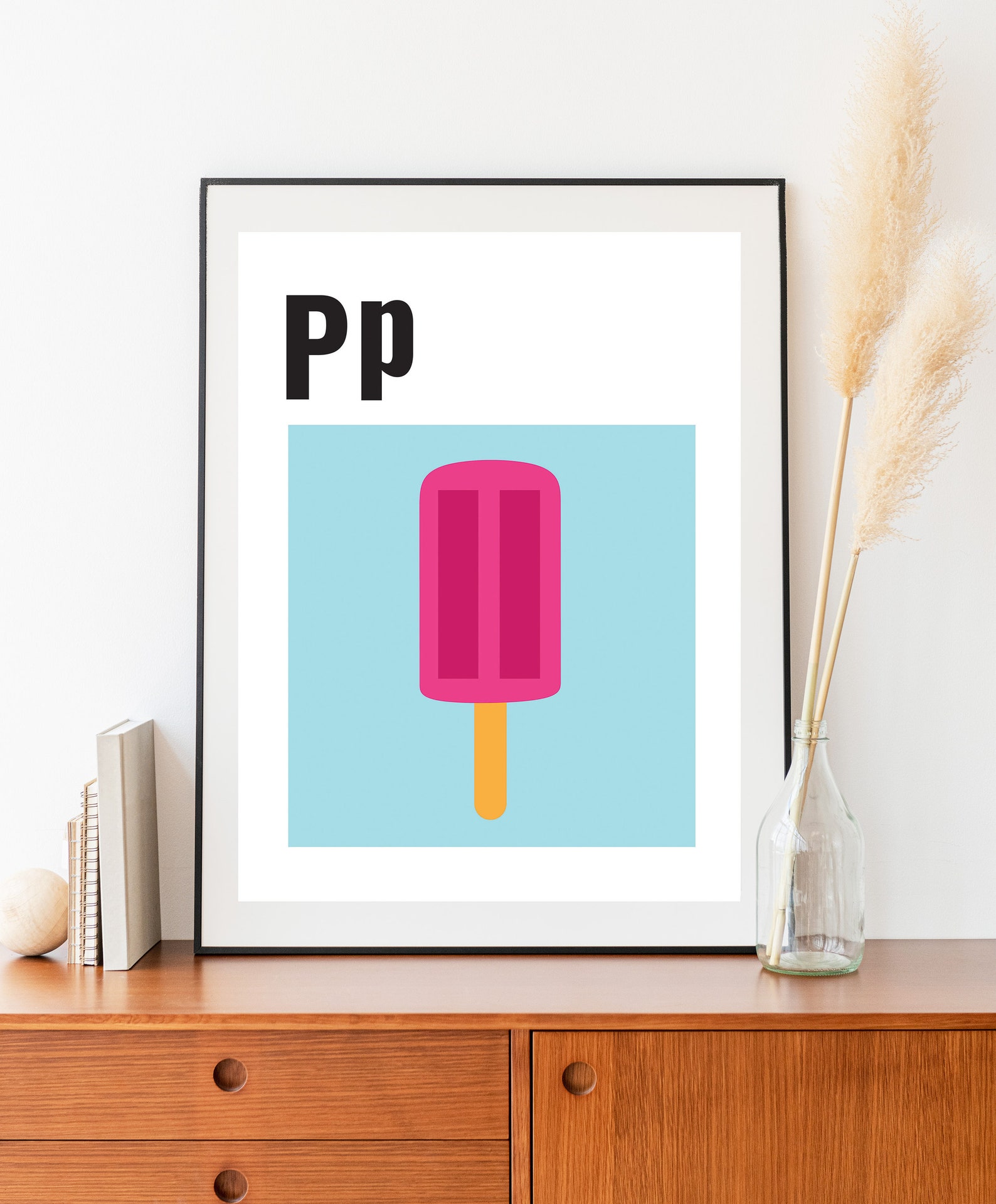 Colorful Modern Alphabet Printable Poster Set - Etsy