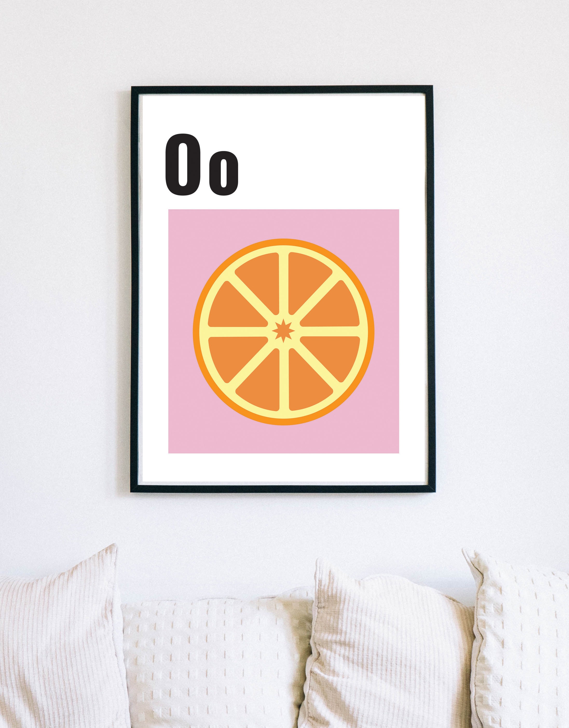 Colorful Modern Alphabet Printable Poster Set - Etsy