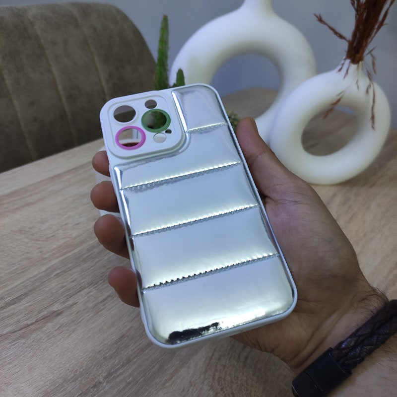 Silver iPhone Case - Etsy