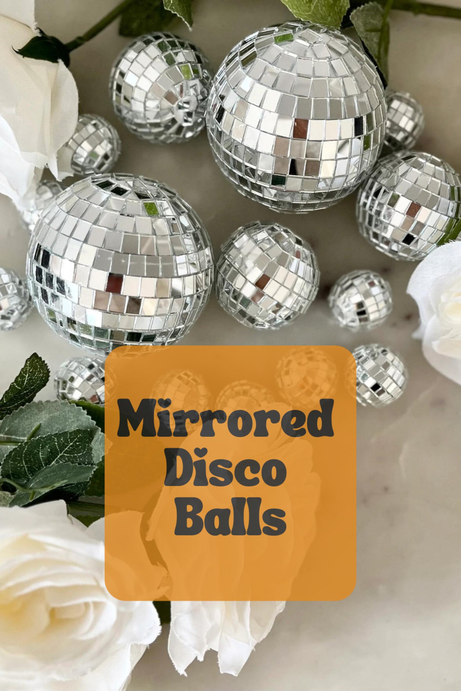 Disco Ball Decor Small Mirrored Disco Ball Event Decor 70s Party ...