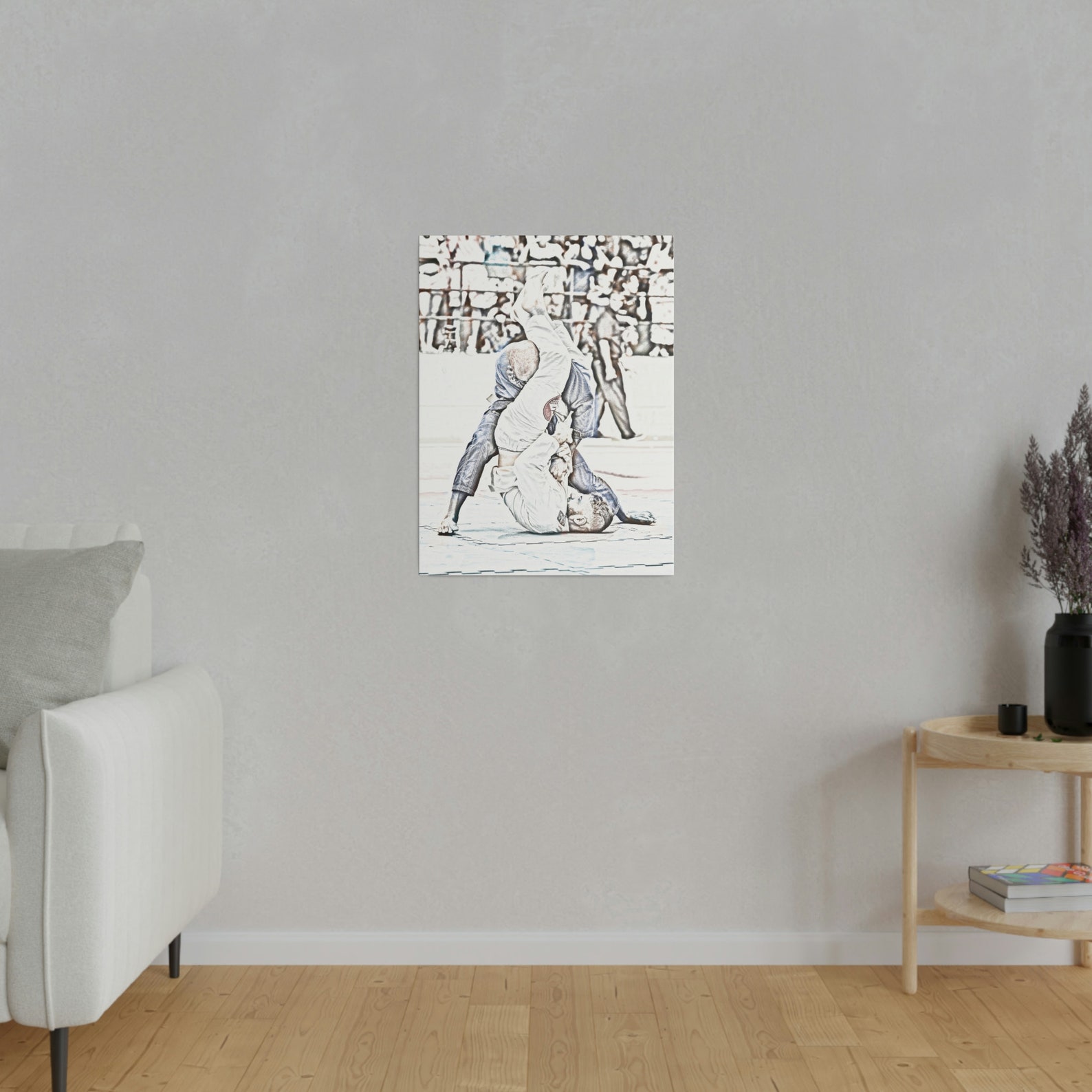 BJJ Arm Bar Pencil Drawing - Etsy UK