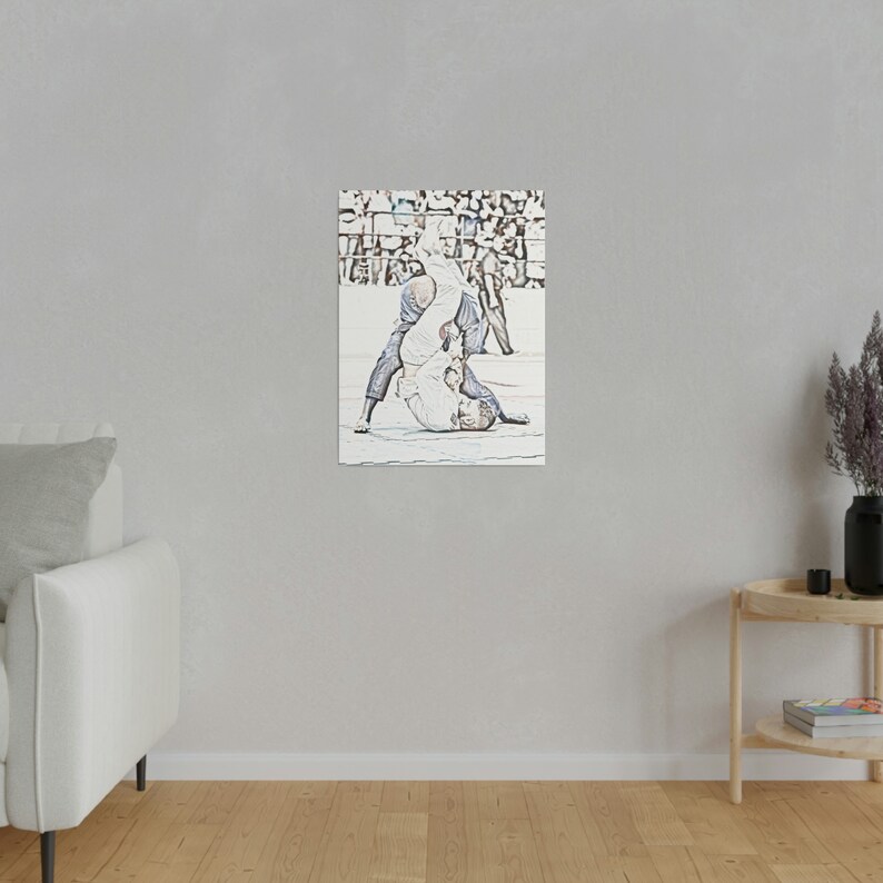BJJ Arm Bar Pencil Drawing - Etsy UK