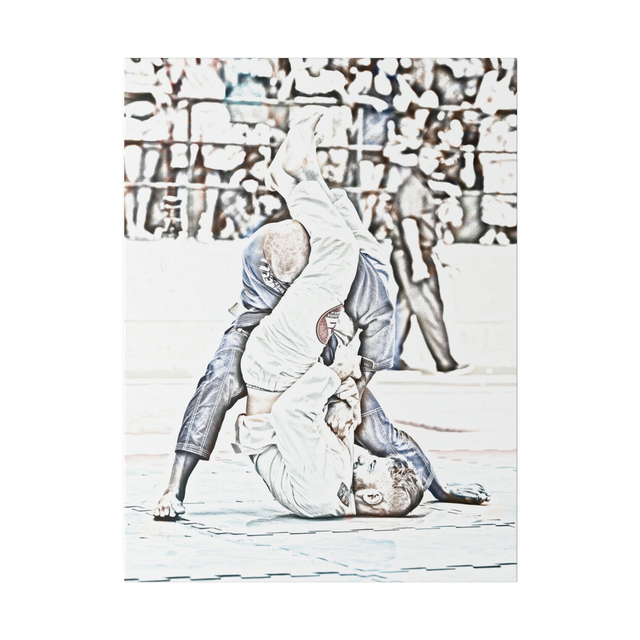 BJJ Arm Bar Pencil Drawing - Etsy UK