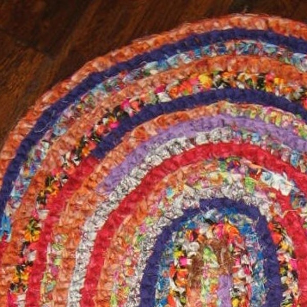 Oval Rag Rug - Etsy