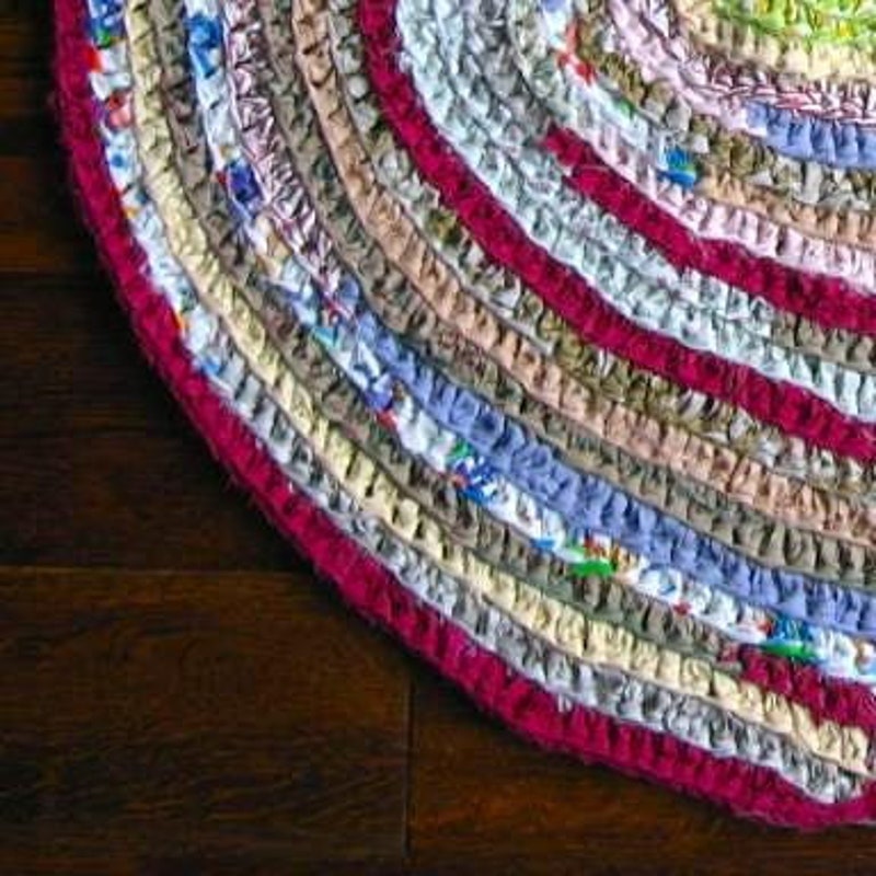 Oval Rag Rug - Etsy