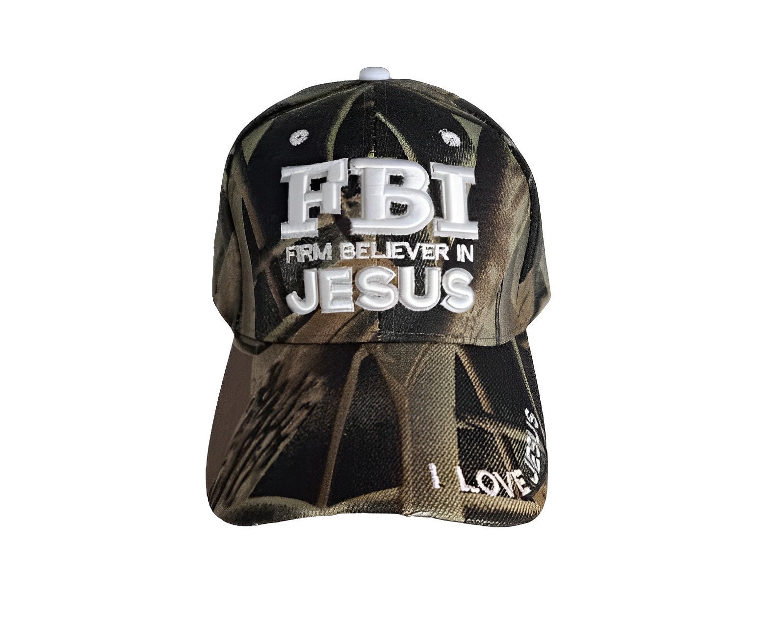 FBI Firm Believer in Jesus | Christian Hat, Bible Verse Hat, Mens and ...
