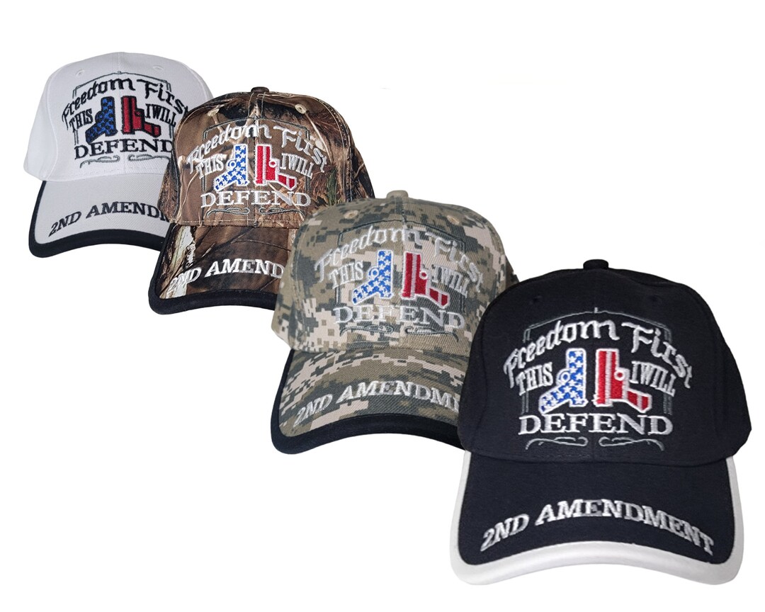 Freedom First, This I Will Defend" 2nd Amendment Hat/baseball Cap - Etsy