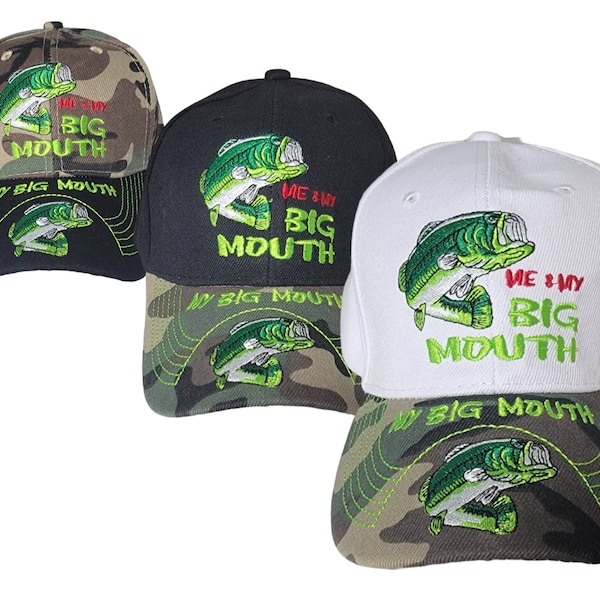 Bass Fishing Cap - Etsy