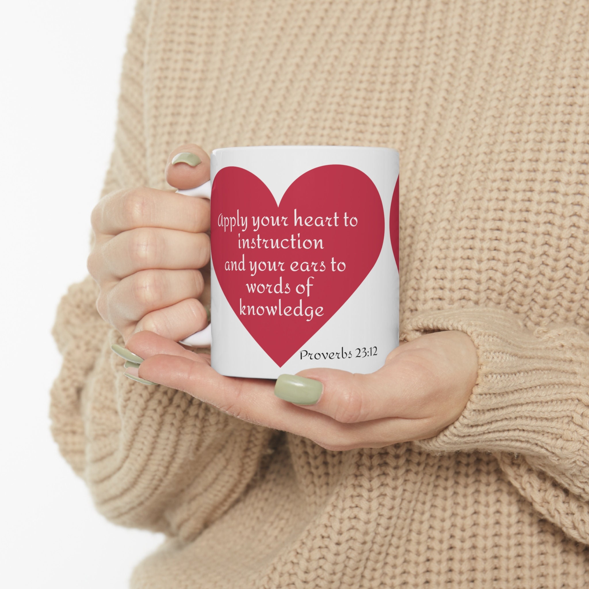 Proverbs Mug 11oz - Etsy