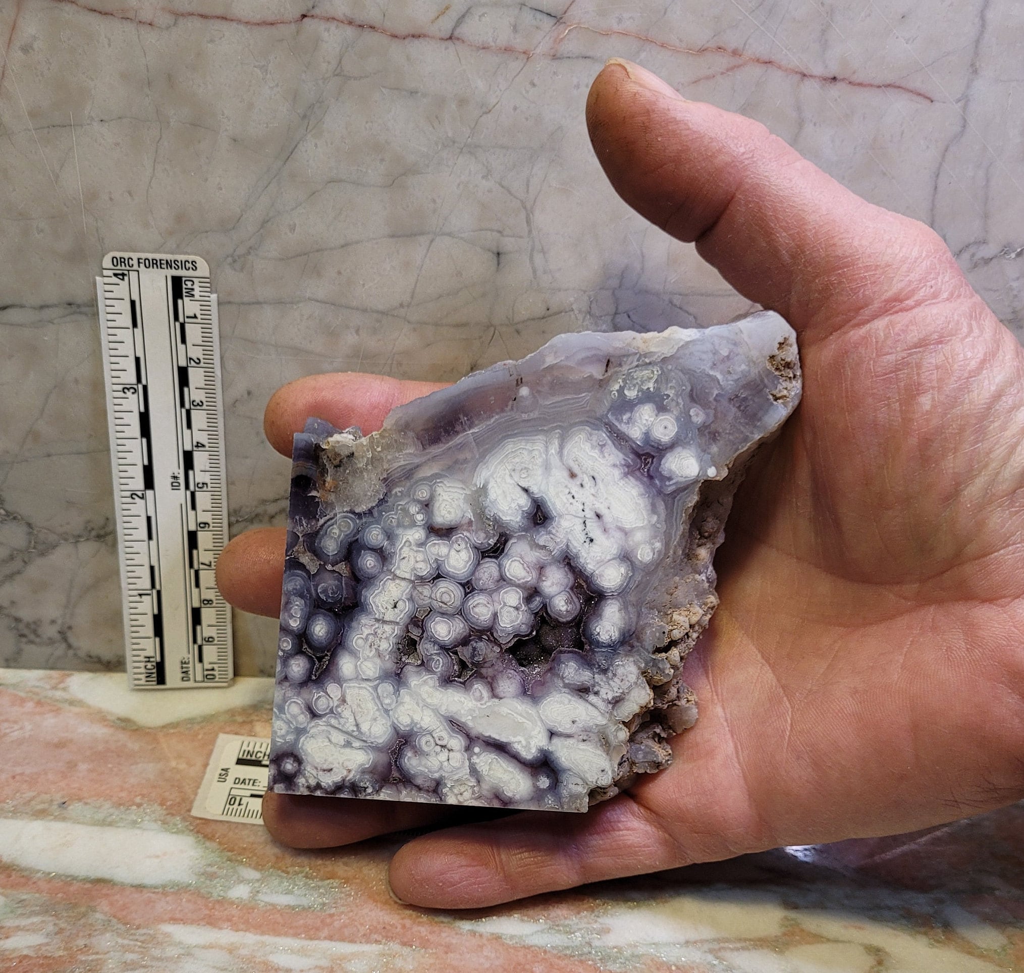 Luna Agate Display Piece, 11 Oz. Polished - Etsy