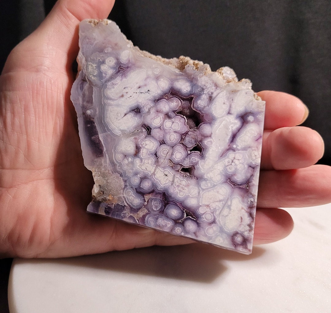 Luna Agate Display Piece, 11 Oz. Polished - Etsy