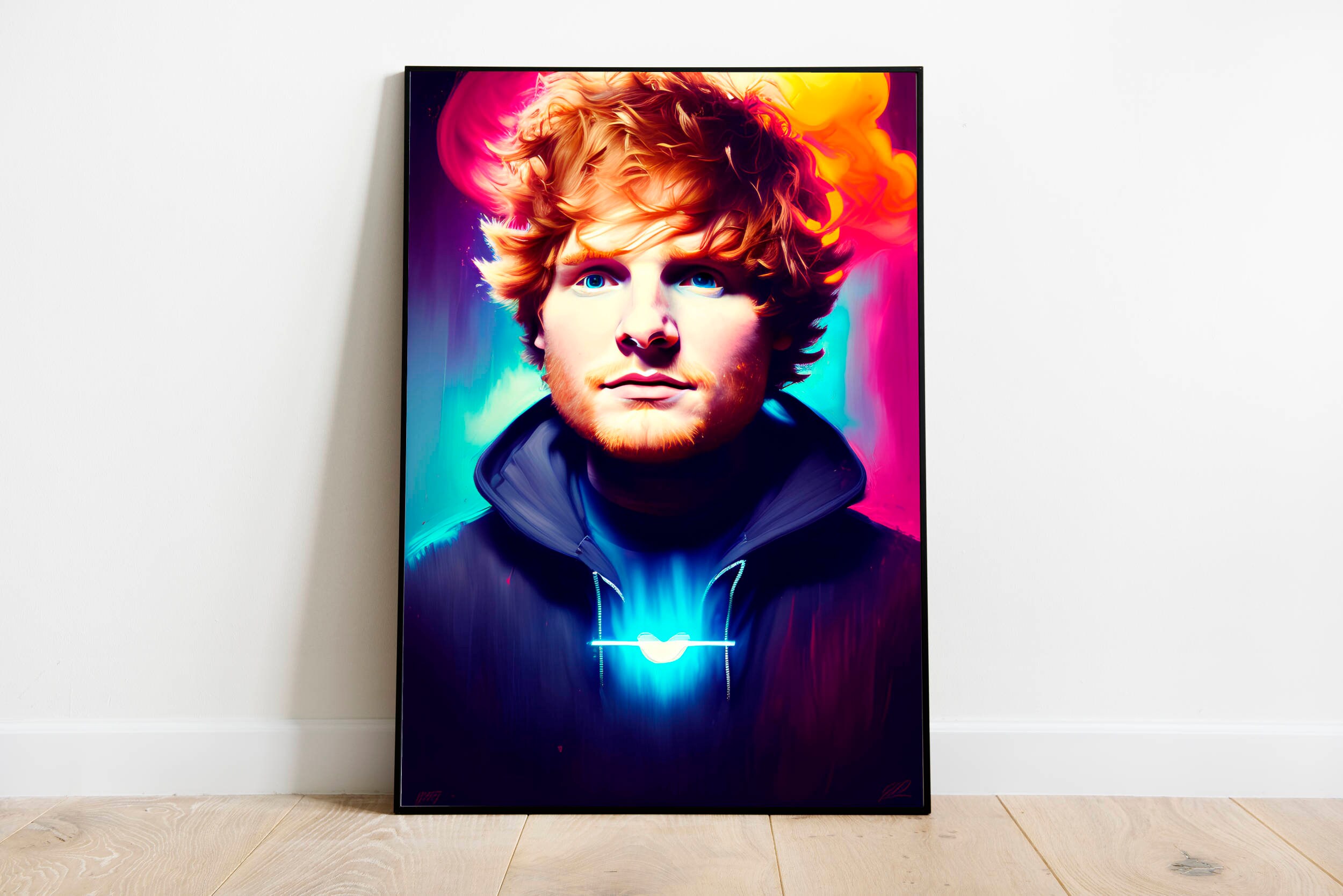 Ed Sheeran 2 Image, Poster, SVG, PNG, Print, Merch, Digital Art, Ai Art ...
