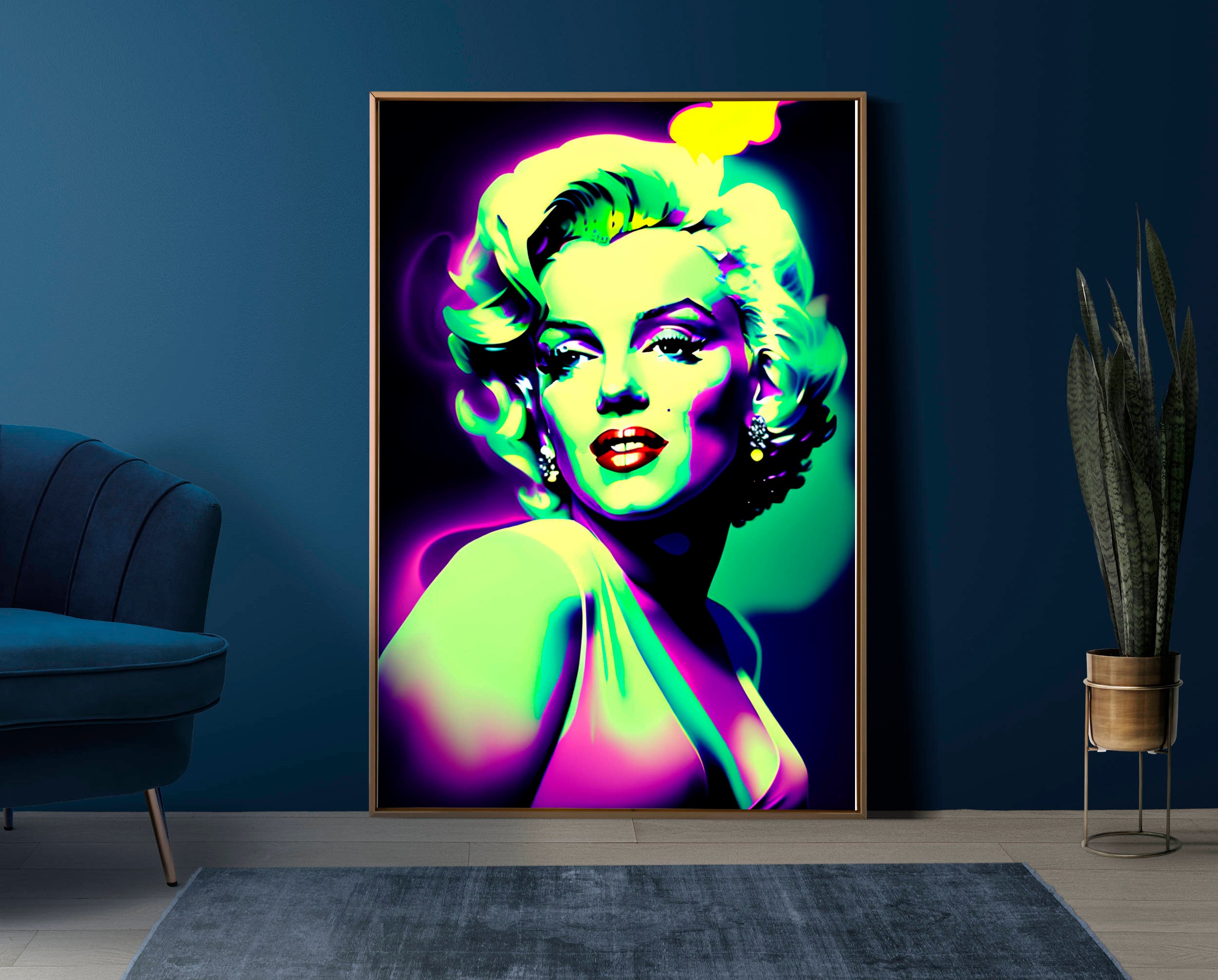 Marylin Monroe 2 Image, Poster, Painting, Print, Wall Art, Digital Art ...