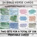 108 Bible Verse Cards | Focused Inspirational Parenting Prayer Cards ...